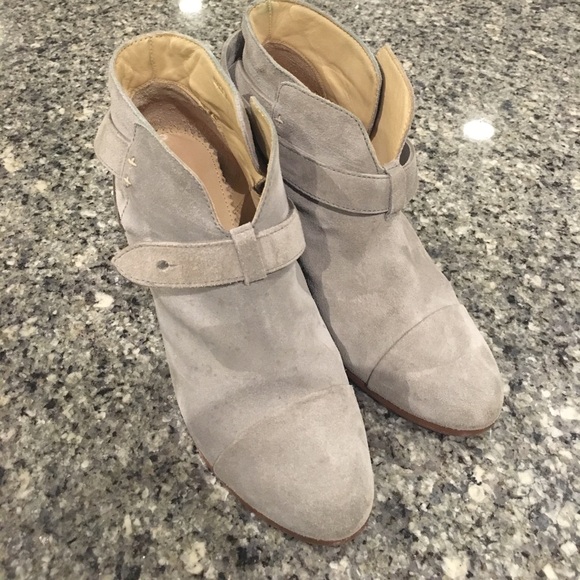 rag & bone | Shoes | Rag Bone Gray Ankle Boots | Poshmark